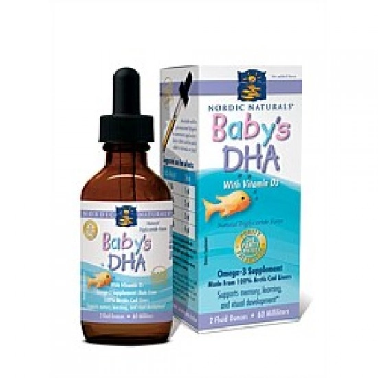 Nordic Naturals 挪威宝宝 Baby DHA 60ml