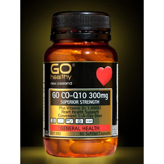 Go Healthy 高之源辅酶Q10 300mg 60粒 保护心脏