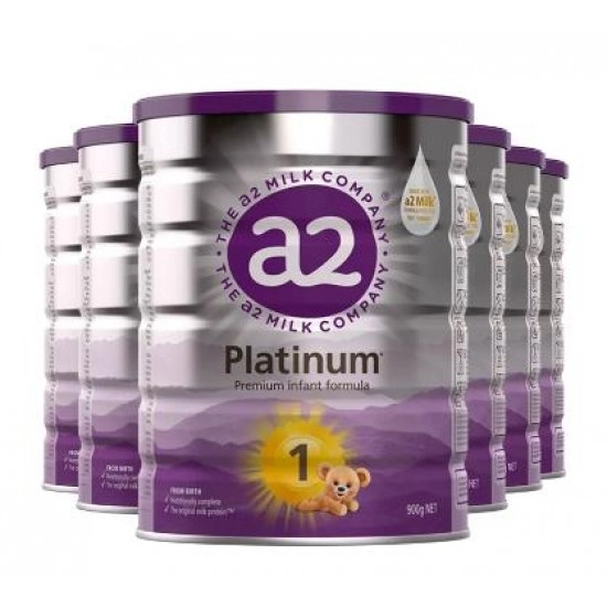 【直邮】a2 Platinum 白金一段婴儿奶粉900g 一箱6罐包邮包税